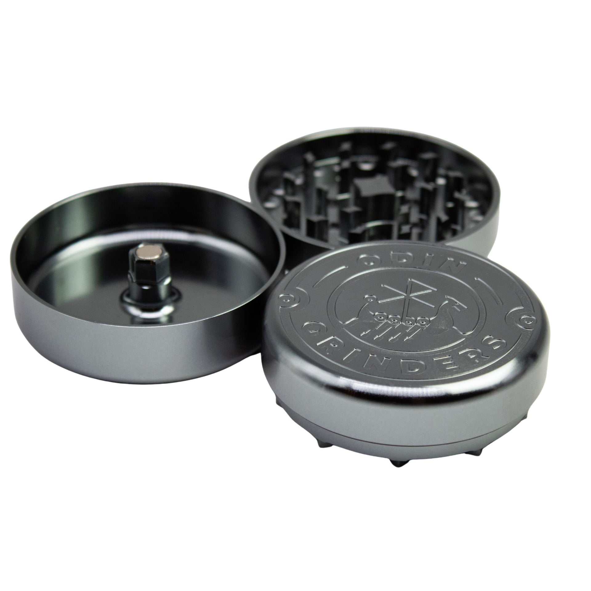 Gun Metal Odin Ultra Threadless Grinder – Odin Grinders